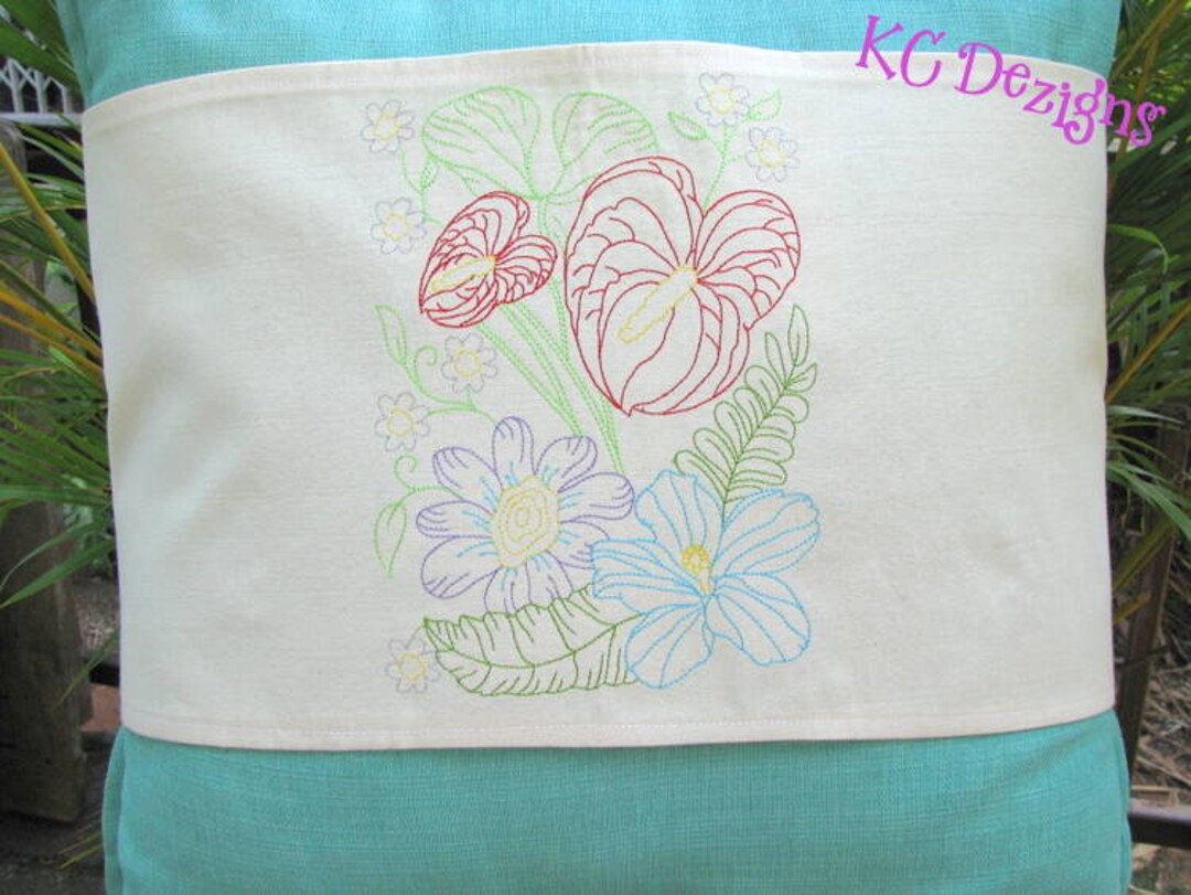 Floral 2 Machine Embroidery Design, Floral, Flower, Floral Embroidery ...