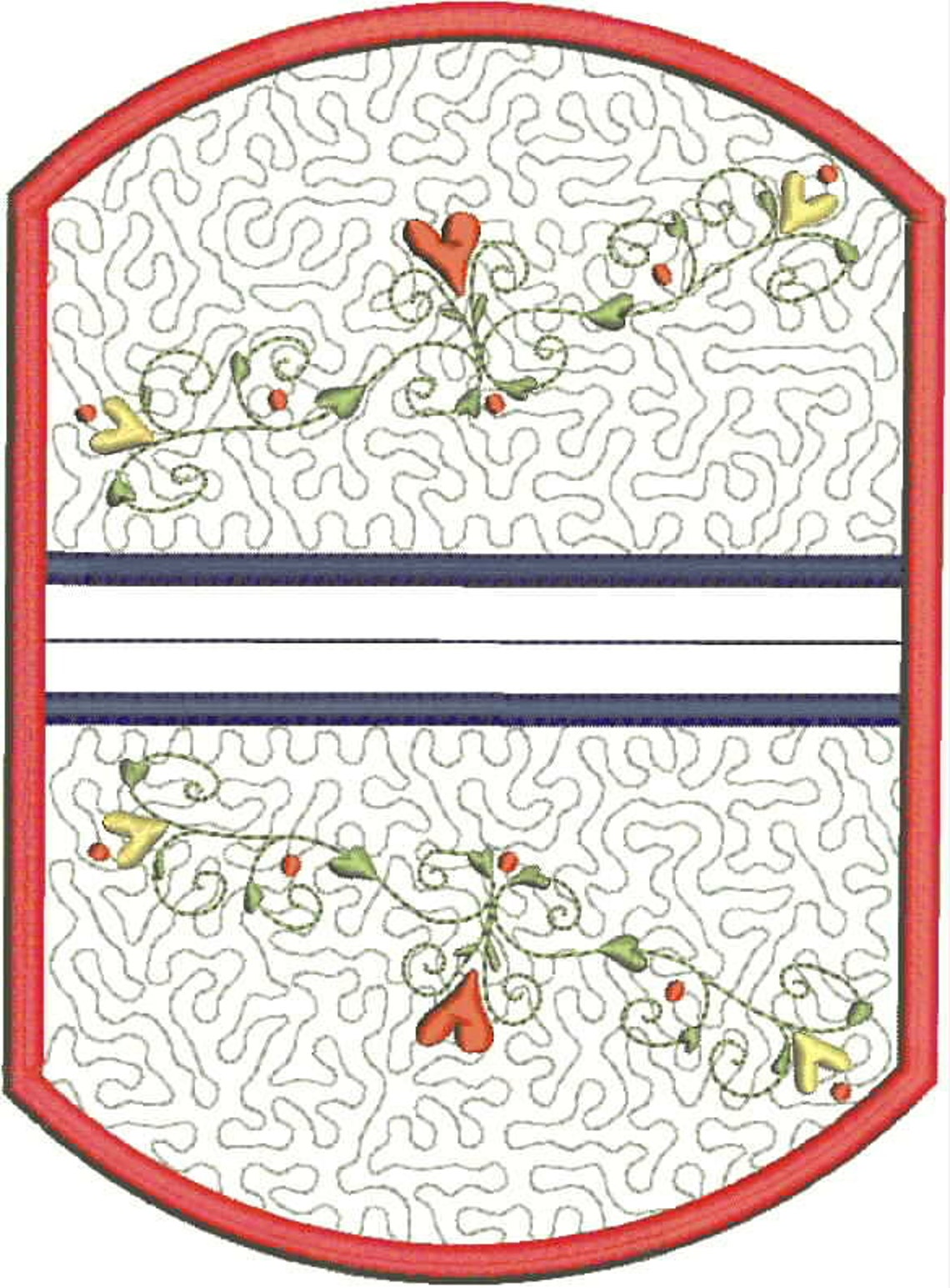 In the Hoop Hand Pot Holders Applique Done in One Hooping - in the Hoop ...