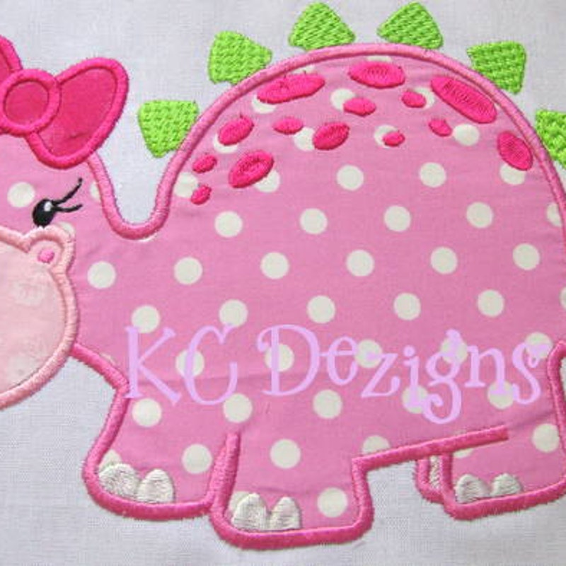 Dinosaur Crochet Applique - Etsy