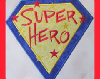Super Hero Burst Number 5 Machine Applique Embroidery Design - Super ...