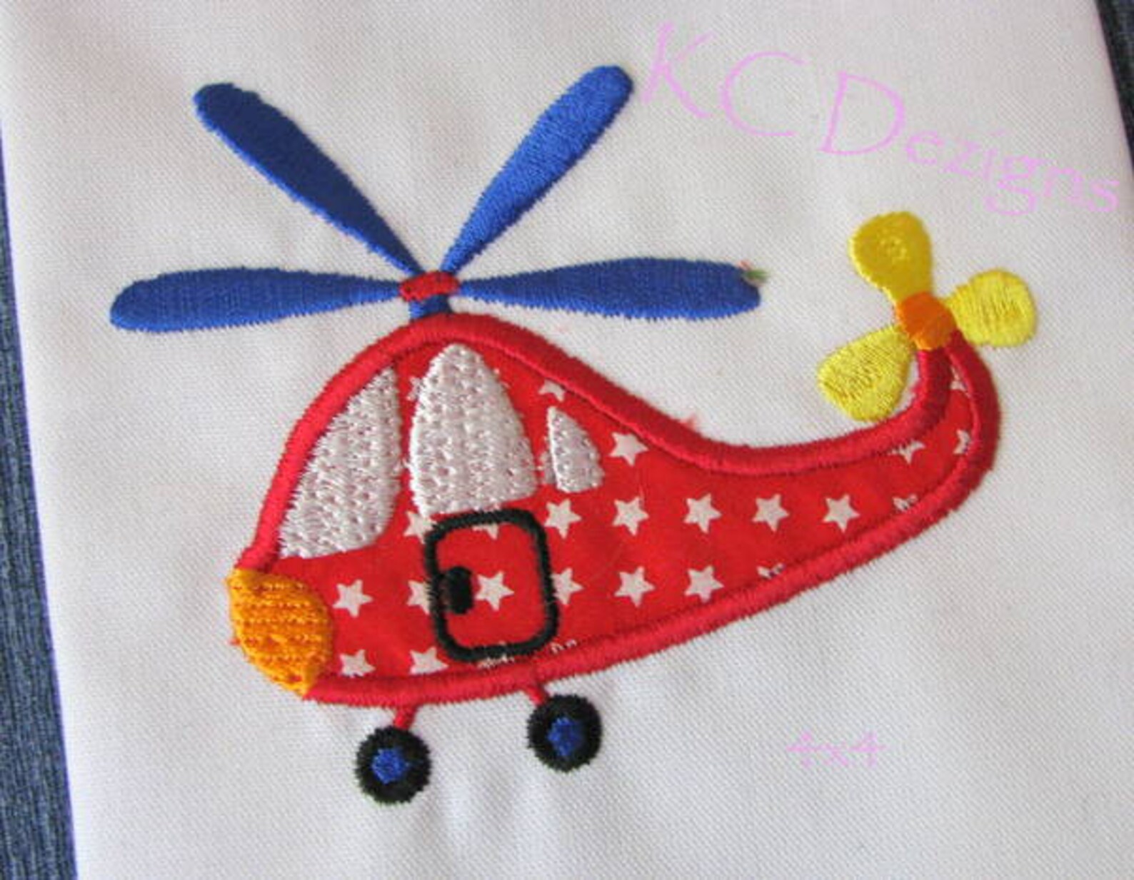 Helicopter Machine Applique Embroidery Design - Helicopter Applique ...
