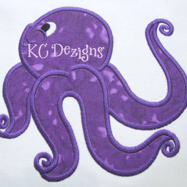 Octopus Applique - Etsy