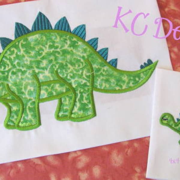 Dinosaur Applique - Etsy