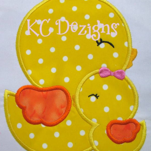Chick Applique - Etsy