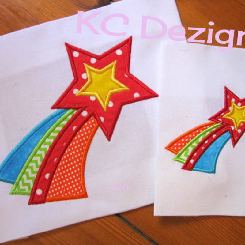 Star Applique - Etsy