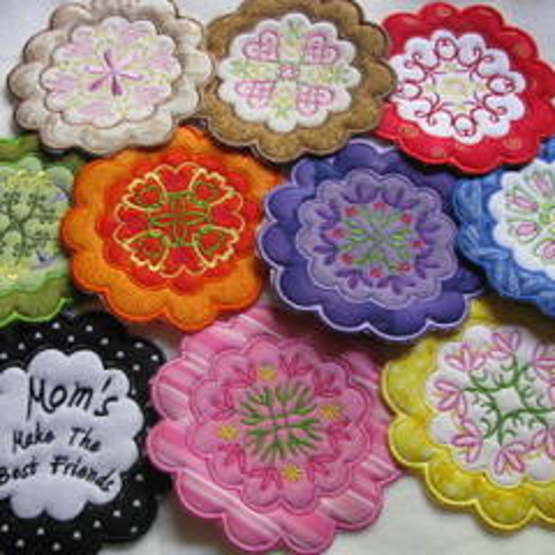 In the Hoop Coaster - Etsy