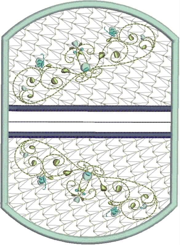 In the Hoop Hand Pot Holders Applique Done in One Hooping - in the Hoop ...