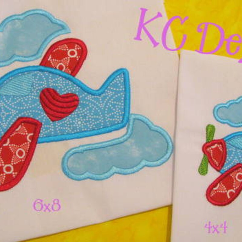 Plane Applique - Etsy