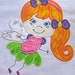 Fairy 01 Machine Applique Embroidery Design - Fairy Applique Design ...