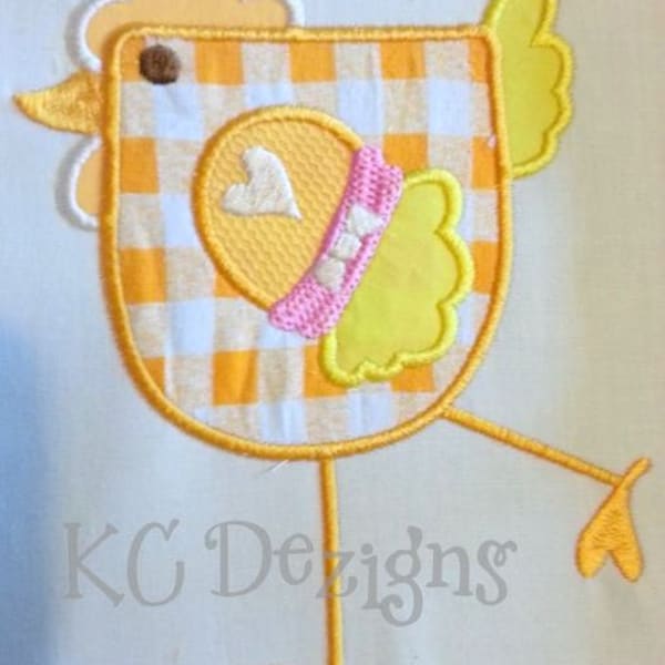 Chicken Applique - Etsy