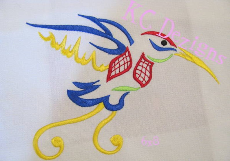 Outline Hummingbirds 03 Machine Embroidery Design Outline - Etsy