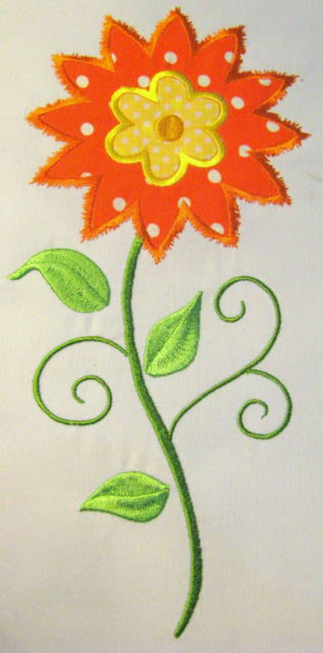 Vintage Flower 09 Machine Applique Embroidery Design - Vintage Flower ...