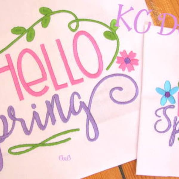 Spring Word Art - Etsy