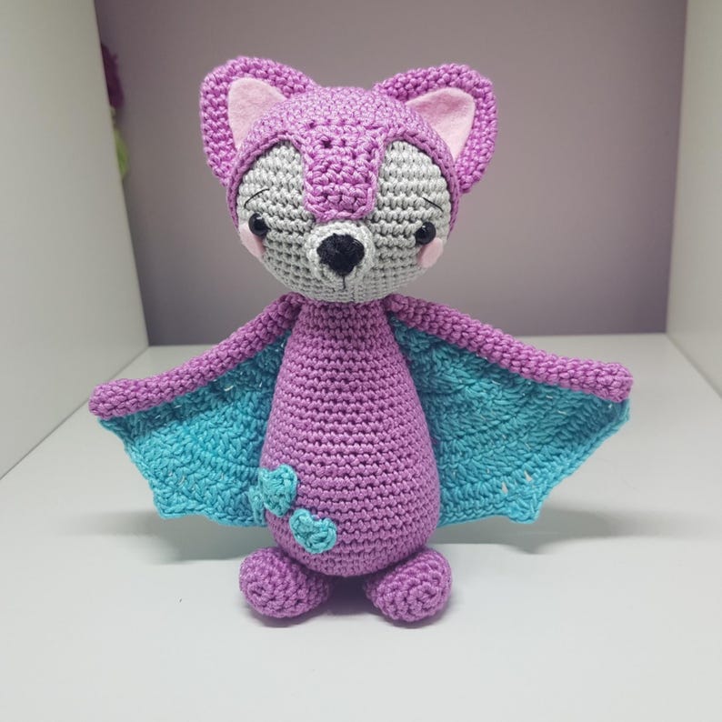 Betty the Bat Crochet Pattern | Amigurumi Bat | PDF Digital Download ...