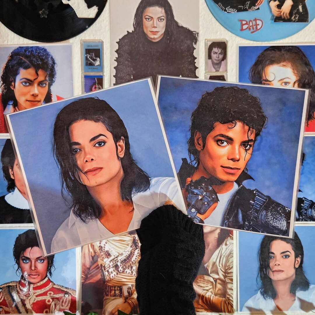 Poster De Michael Jackson 20×20. Impresión Y Laminado De Alta Calidad ...