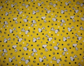 Snoopy fabric | Etsy