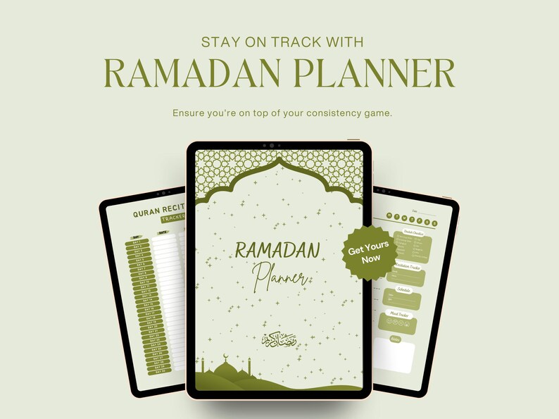 Ramadan Planner 2026 Printable | Ramadan Journal & Organizer (digital ...
