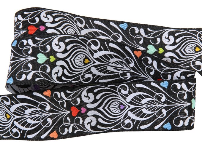 IN STOCK! Peacock Feather -tula Pink Linework - 1 1/2" Renaissance ...