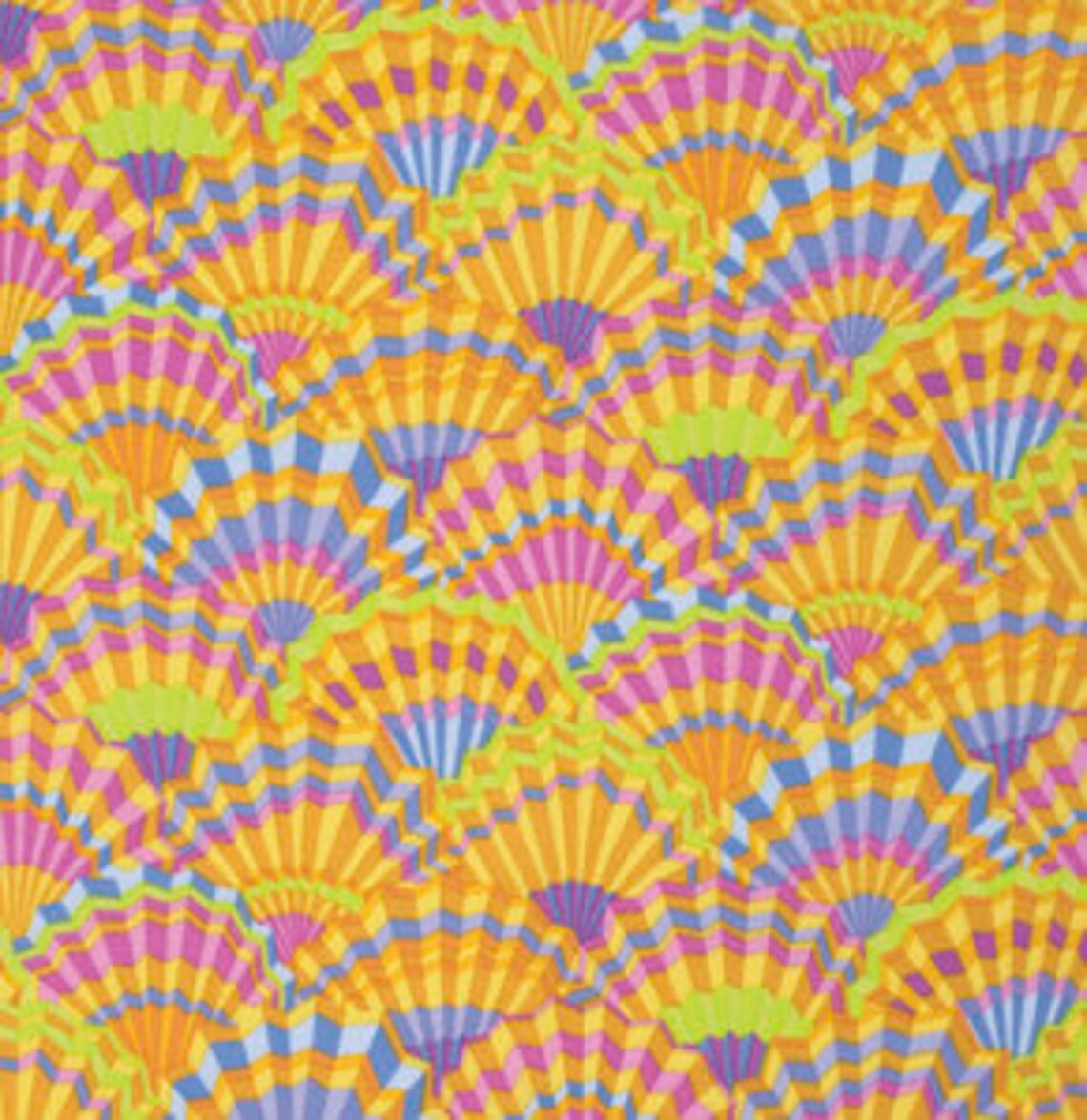Paper Fans Yellow || Classics Kaffe Fassett for the Kaffe Fassett ...