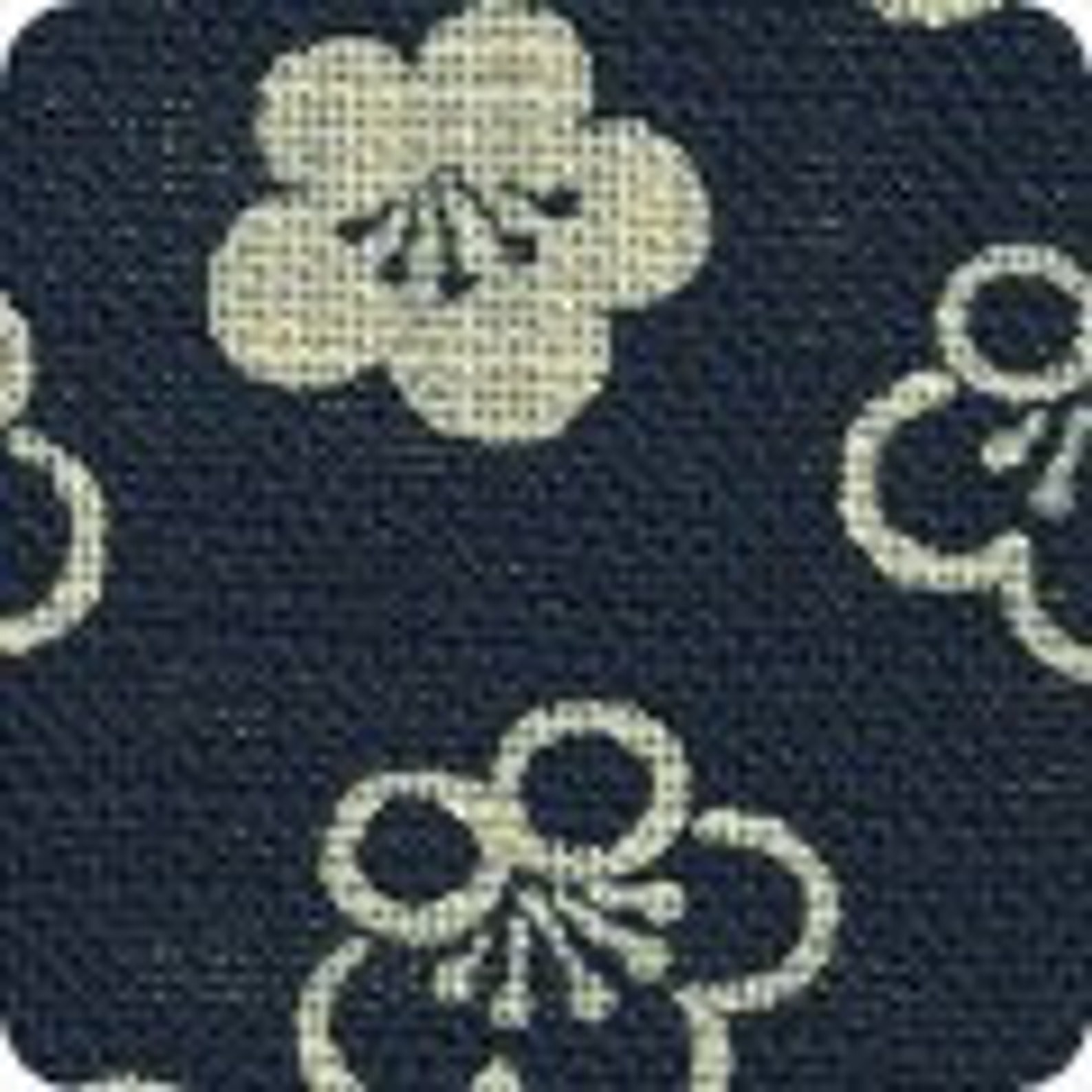 INDIGO Simple Cherry Blossom by Sevenberry: Nara Japanese Homespun ...