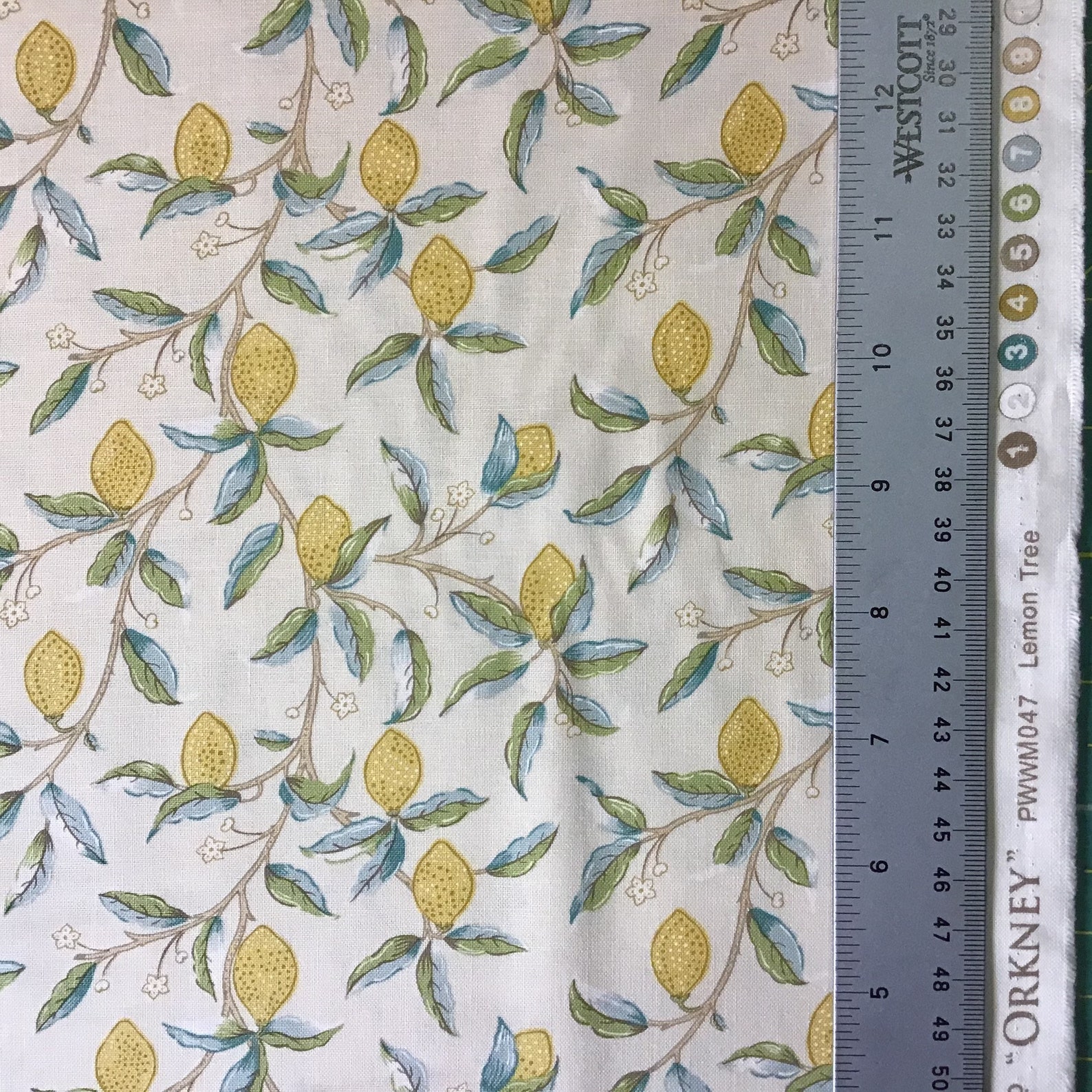 Lemon Tree - Linen From Orkney - the Original Morris & Co. Freespirit ...