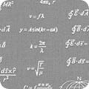 GREY Physics and Calculus Formulas From Science Fair SRK-17932-12 ...