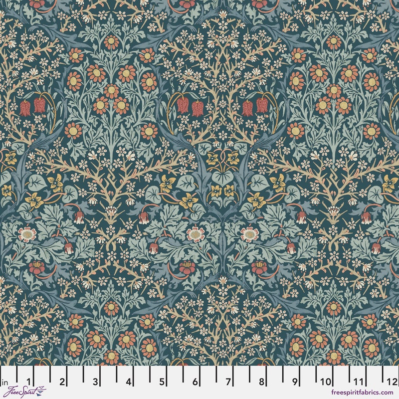 William Morris Fabric by the Yard - Etsy