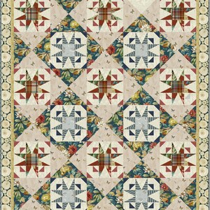 Bryndle Check - Russet - Woodland Blooms - Sanderson - Freespirit ...