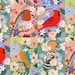 Beautiful Birds - Multi - Bird Garden - Mia Charro- Freespirit - 100% ...
