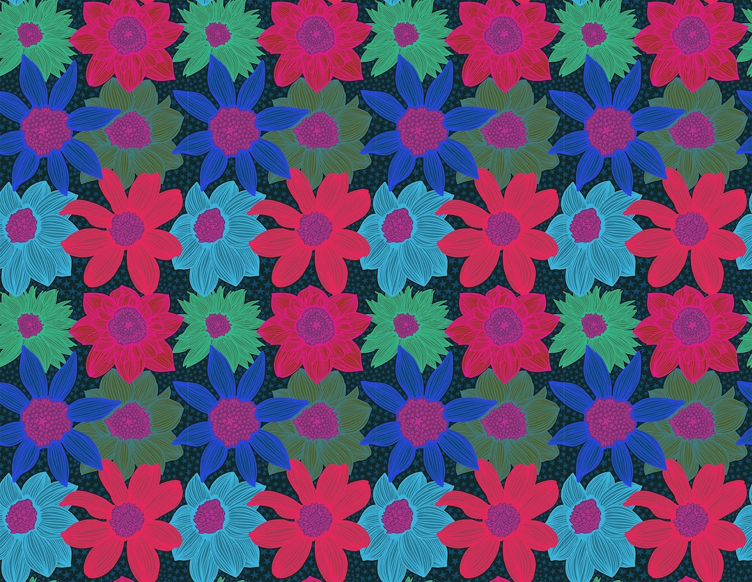 Navy Jumpstart - Anna Maria Textiles - Northcott Fabrics AMT132-49L - Etsy