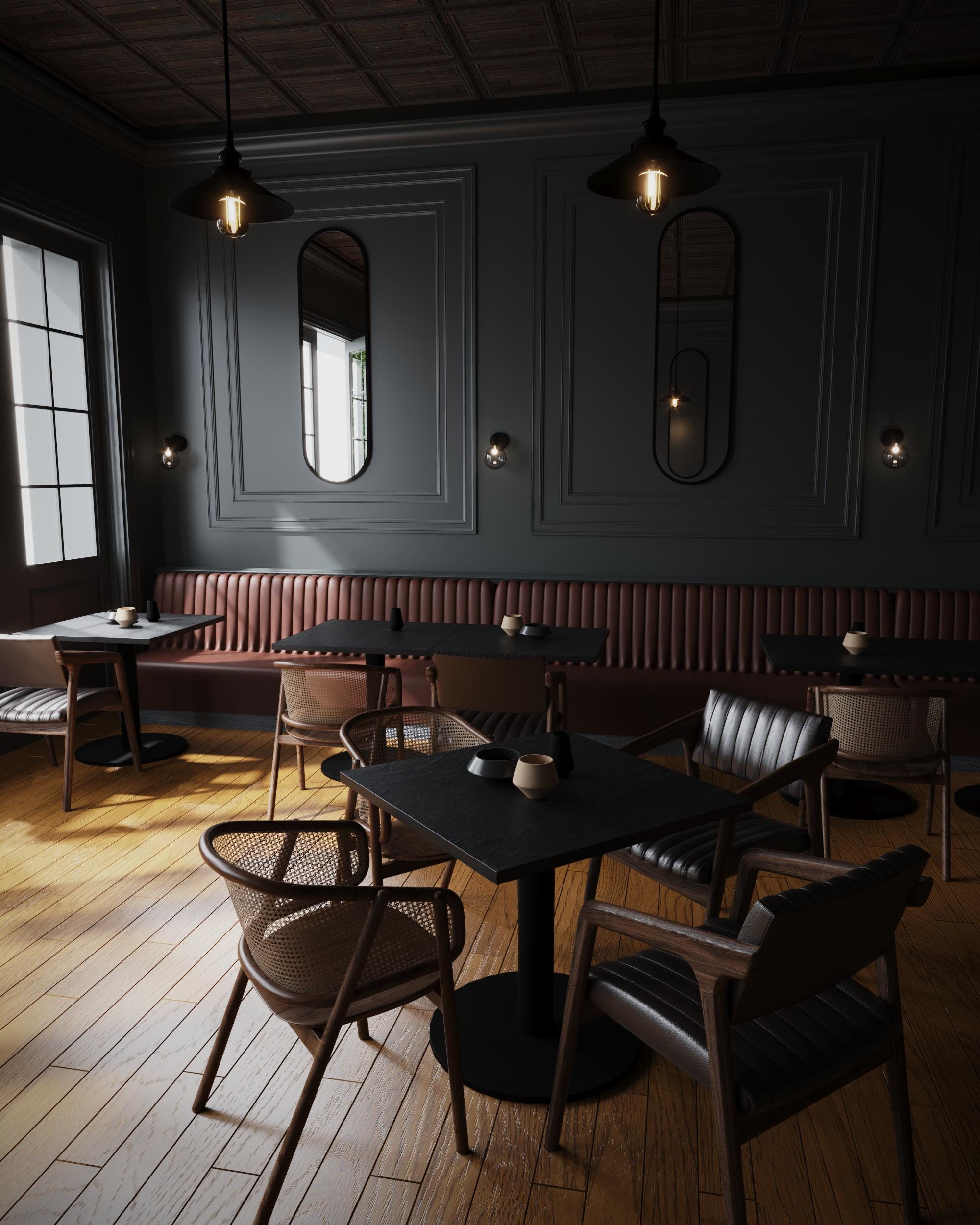 Luxury Cafe & Bar Interior Render Bundle - Etsy