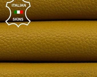 PLUM ROUGH SHINY Thick Italian Goatskin Goat Leather Hide Hides Skin ...