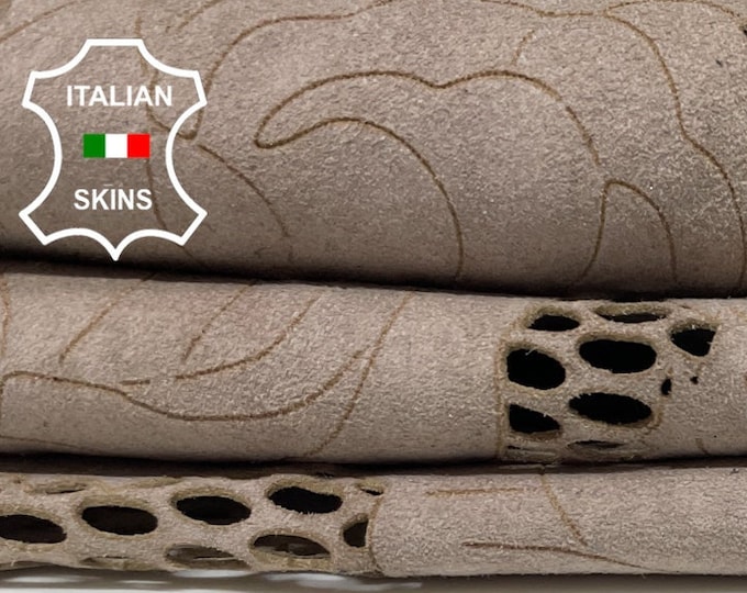 SUEDE & LASER ENGRAVE - ITALIANSKINS