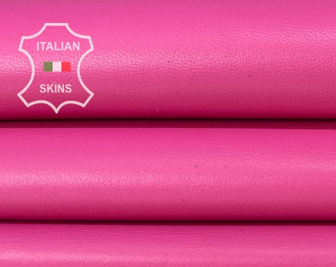 PINK Soft Italian Lambskin Lamb Sheep Leather Hide Hides Skin Skins ...