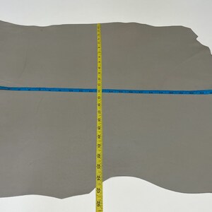 GRAY GREY Thick Italian Lambskin Lamb Sheep Leather Hide Hides - Etsy