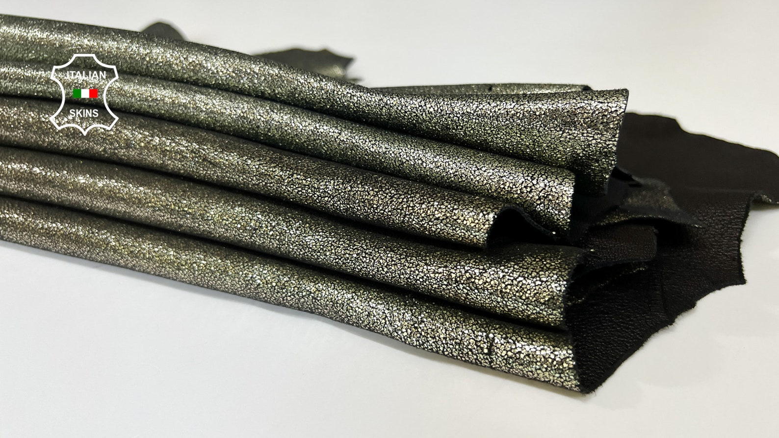 Delivered Duty Paid - METALLIC LIGHT GOLD Cracked Greenish Hue Shimmer ...