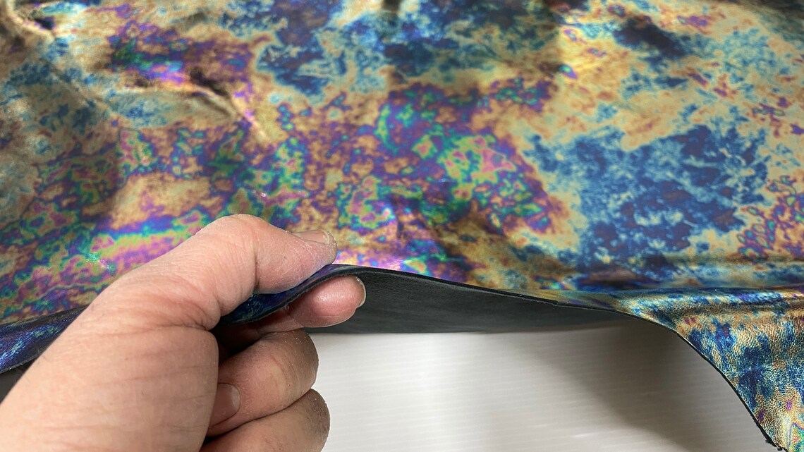 GASOLINE METALLIC OLEOGRAPHIC Petrol Multicolors Holographic - Etsy