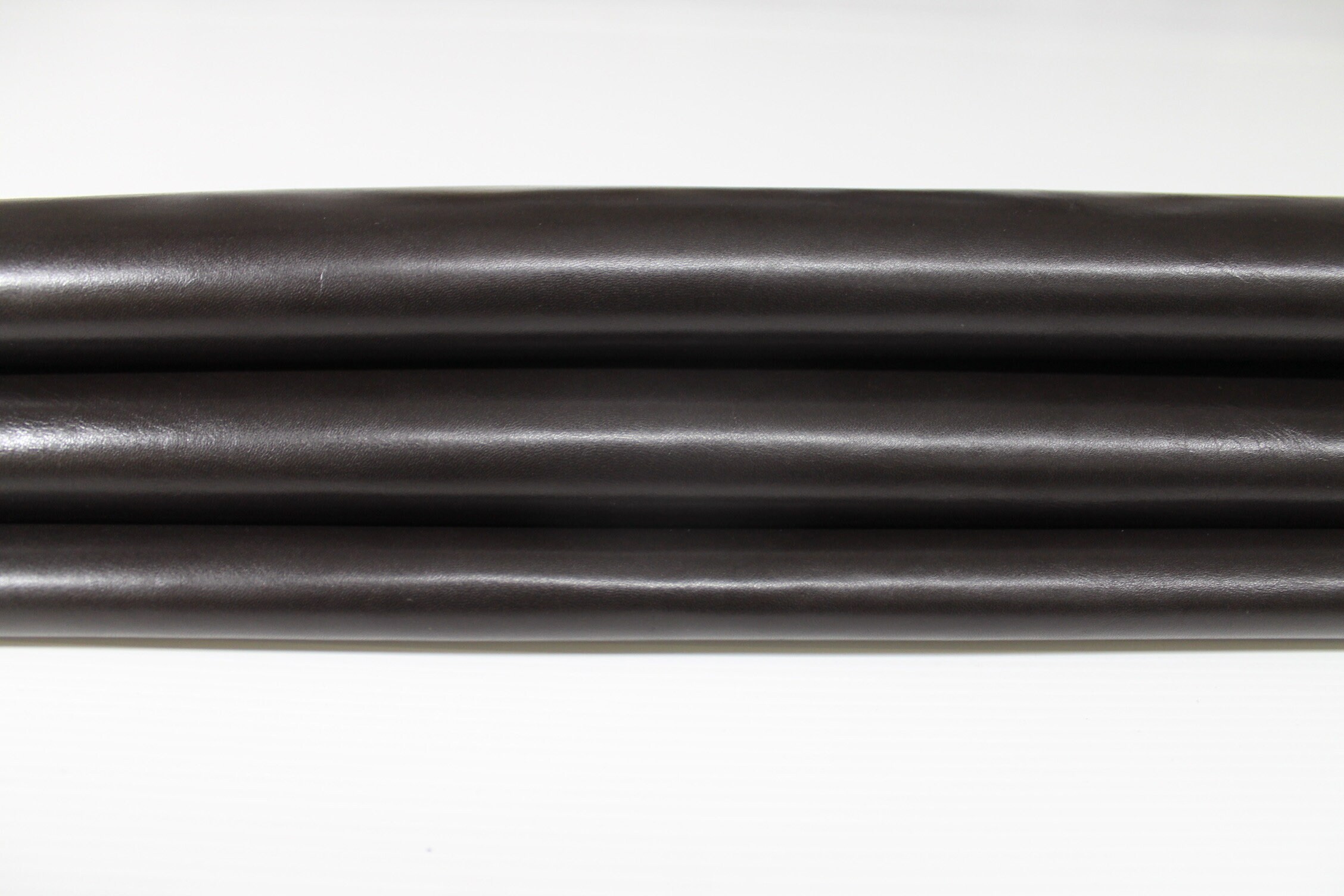 CHOCOLATE BROWN smooth Italian Goatskin Goat leather material for ...