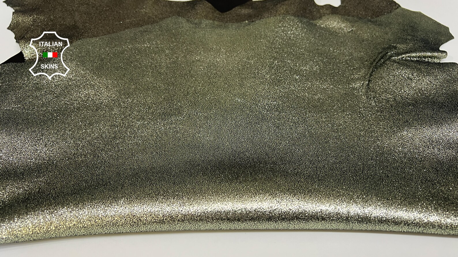 Delivered Duty Paid - METALLIC LIGHT GOLD Cracked Greenish Hue Shimmer ...