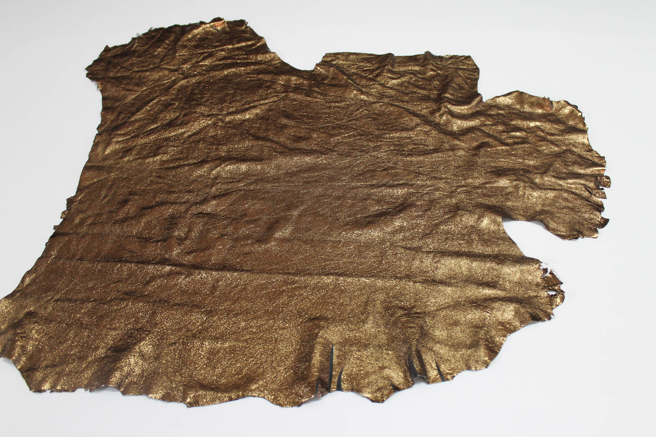 Italian genuine Lamb Lambskin leather skin skins hide hides CRINKLE ...