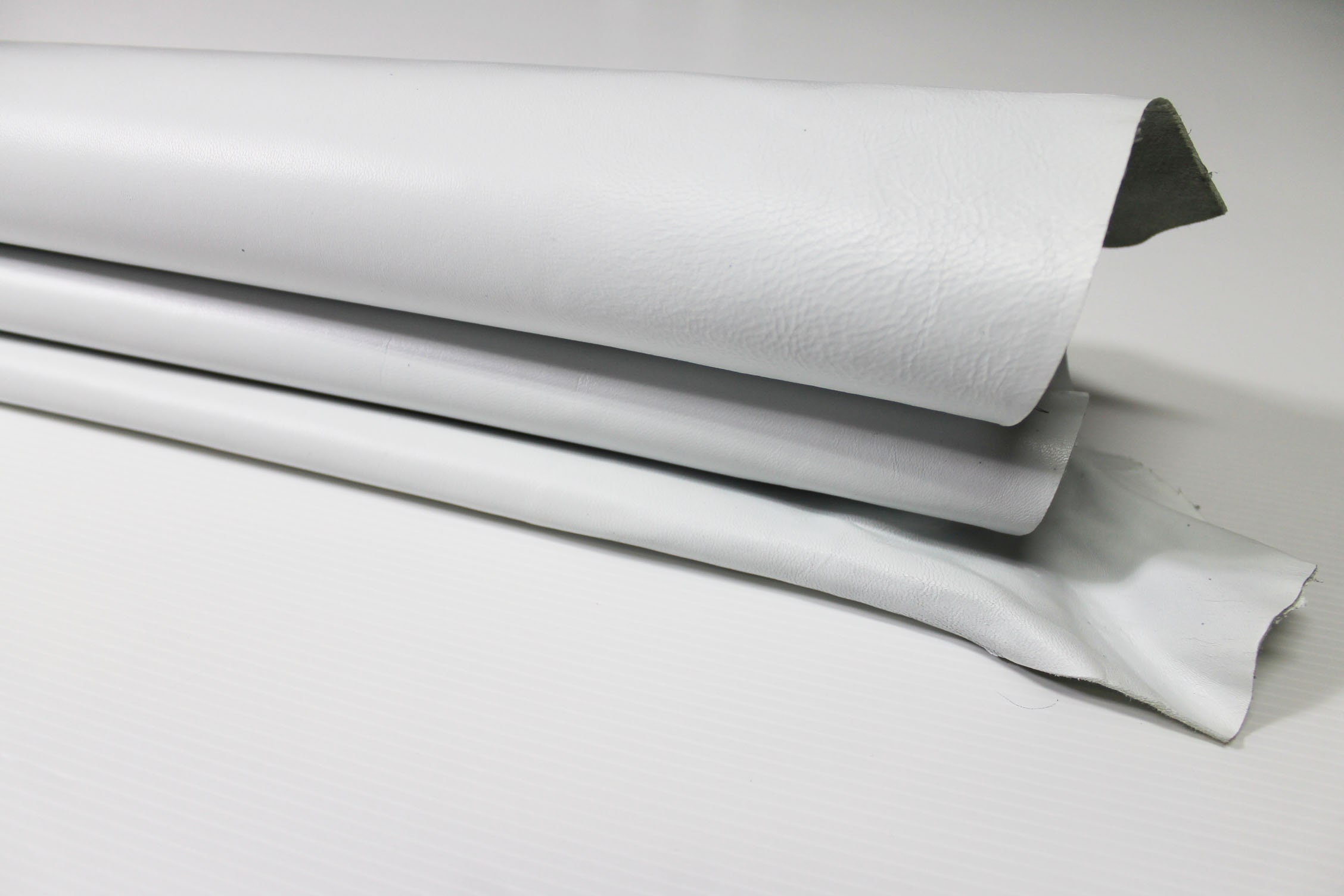 WHITE smooth Italian Goatskin Goat leather material for sewing skin ...