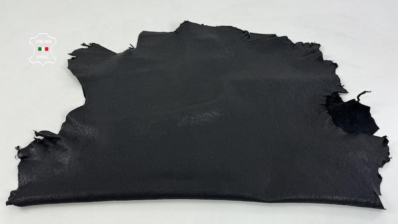 Free Fedex & Duties - WASHED BLACK VEGETABLE Tan Thick Soft Italian ...