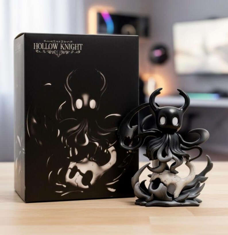 Hollow Knight Shadow Sire & Shadow Knight PVC Figure – Dark Fantasy ...