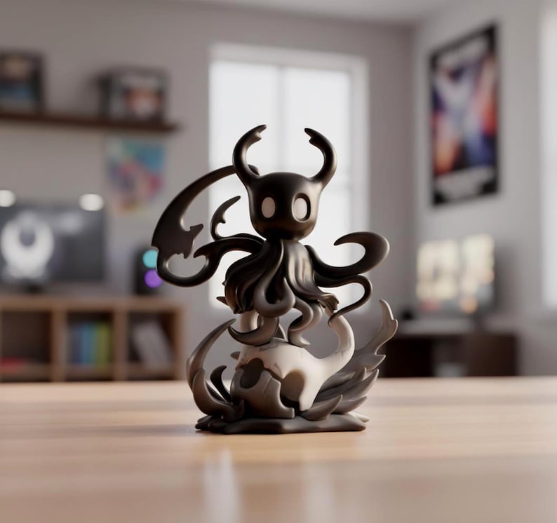 Hollow Knight Shadow Sire & Shadow Knight PVC Figure – Dark Fantasy ...