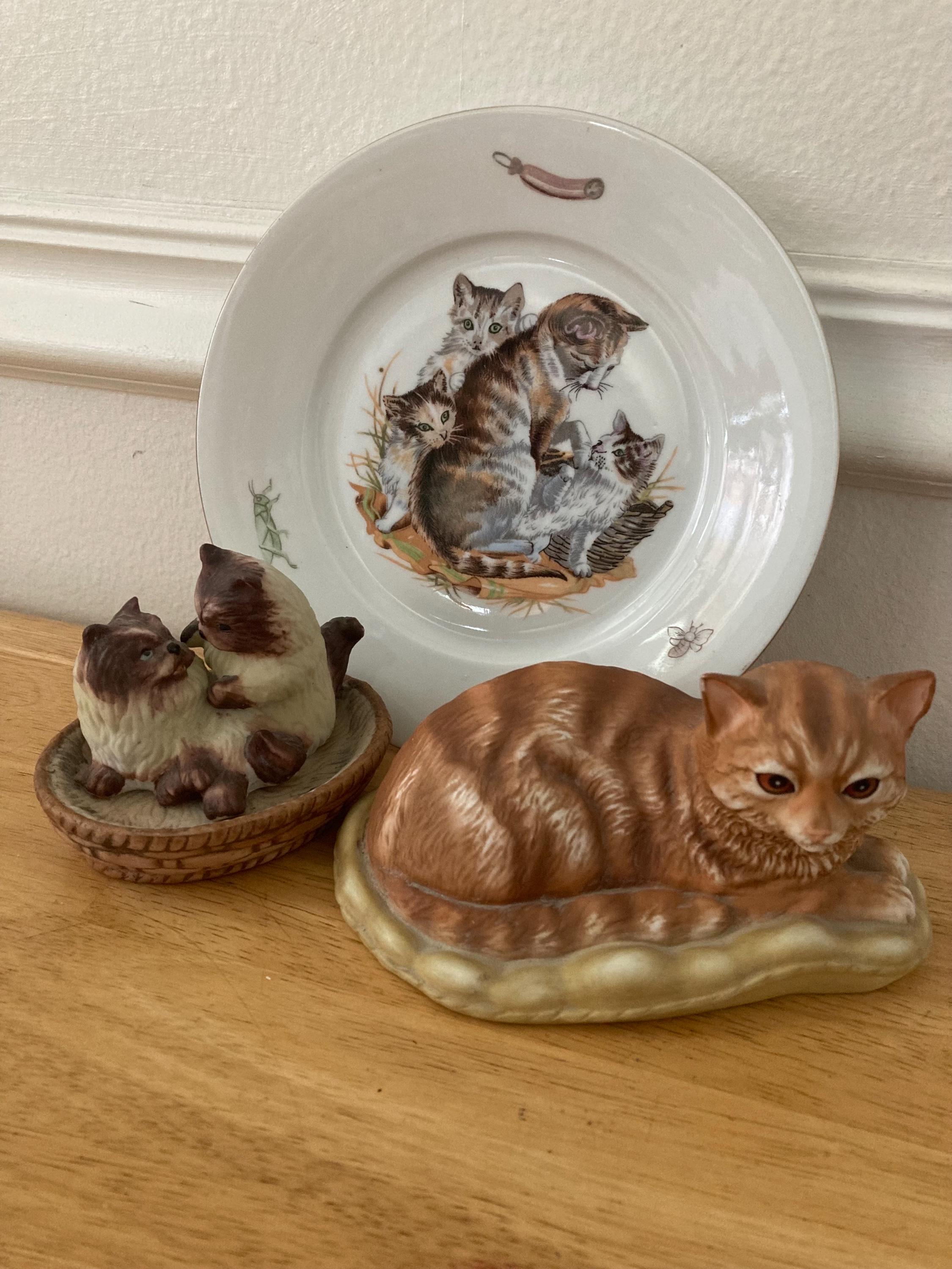 1980s Cute Kitty Collection Decor - Etsy