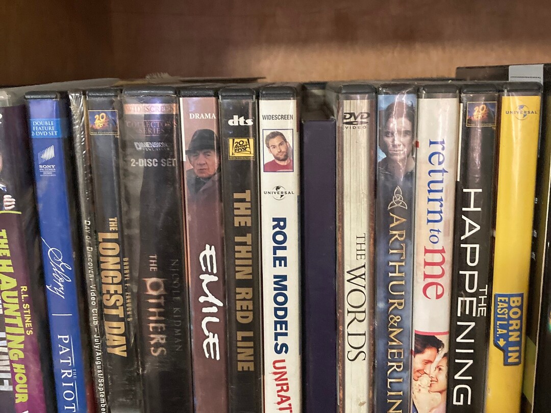 Vintage Movie Dvds Items 10 Dvds Will Be Randomly Chosen Pick Your Genre Action, Children ...