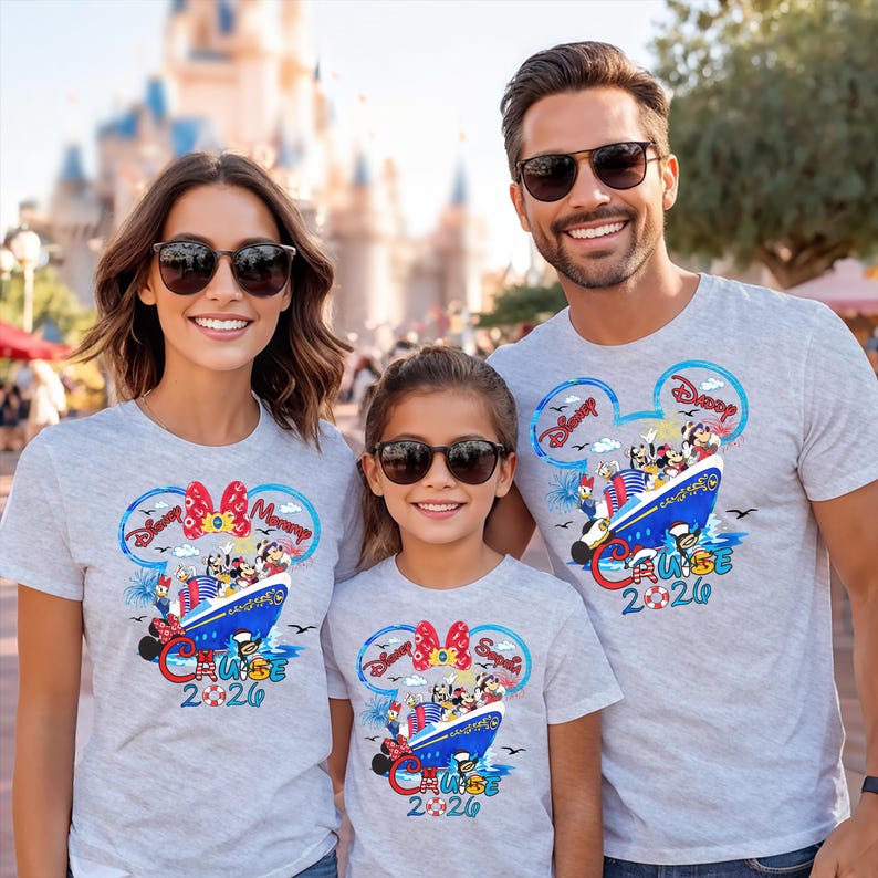 Custom Disney Cruise Shirt 2026: Mickey and Minnie Family Cruise Shirts ...