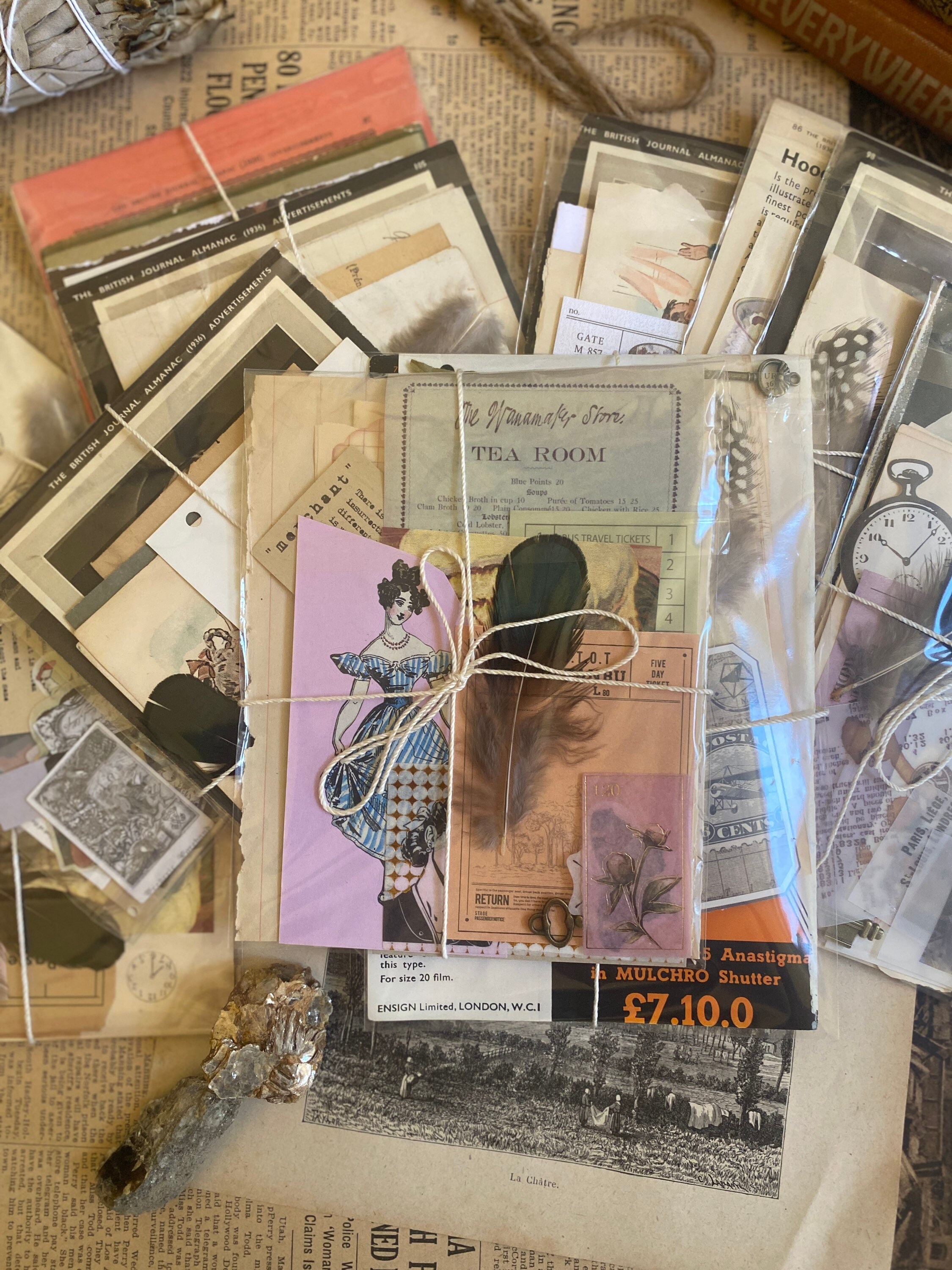 Ephemera Collection 10 - Etsy