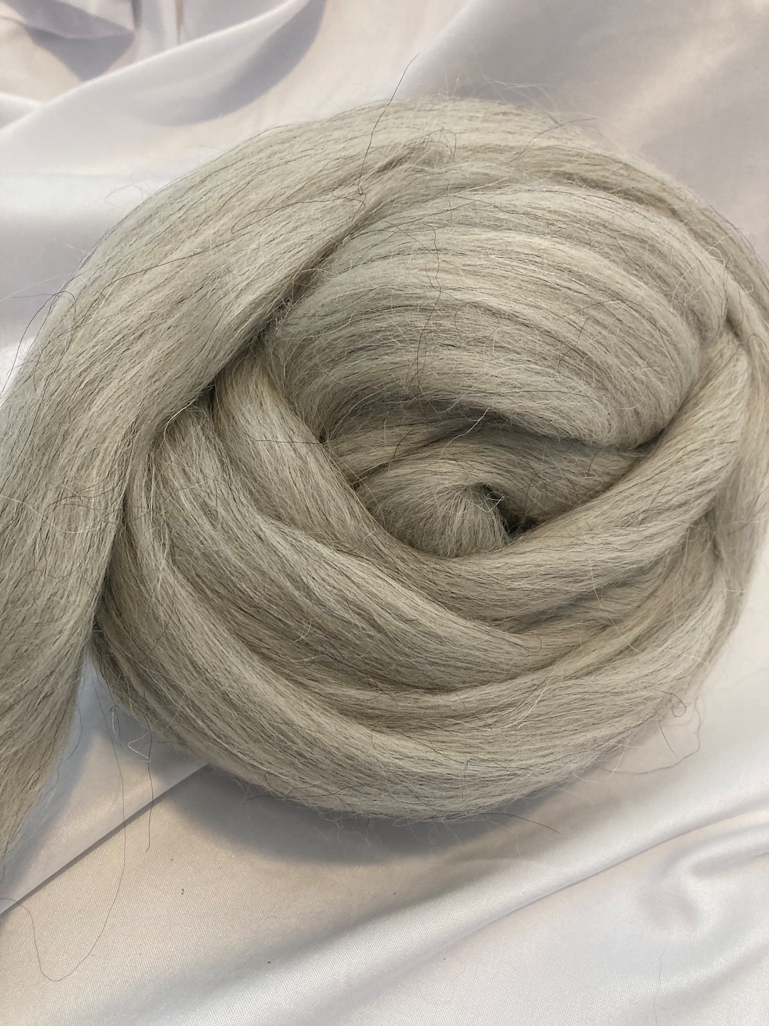Faroe Island Sheep Wool - Combed Top - 100 Grams of Beautiful, Natural ...