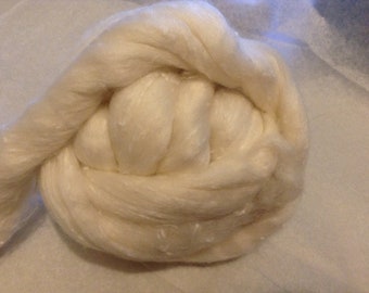 Cashmere Top Cashmere Roving Natural White Undyed 100 Grams - Etsy